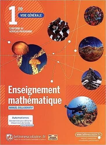 Enseignement mathématique 1re – Librairie William Crocodile