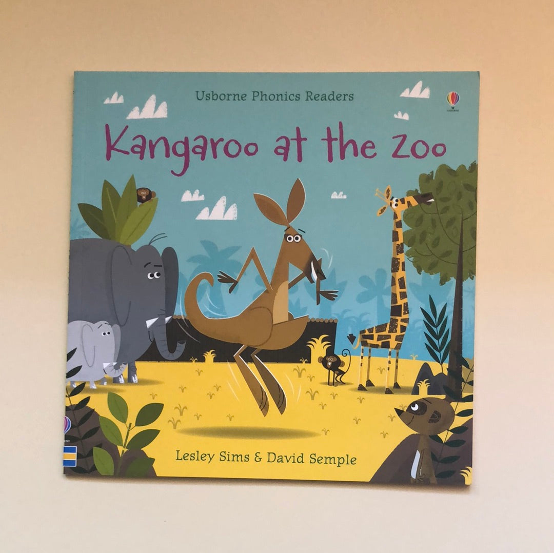 Phonics readers. Kangaroo at the Zoo – Librairie William Crocodile