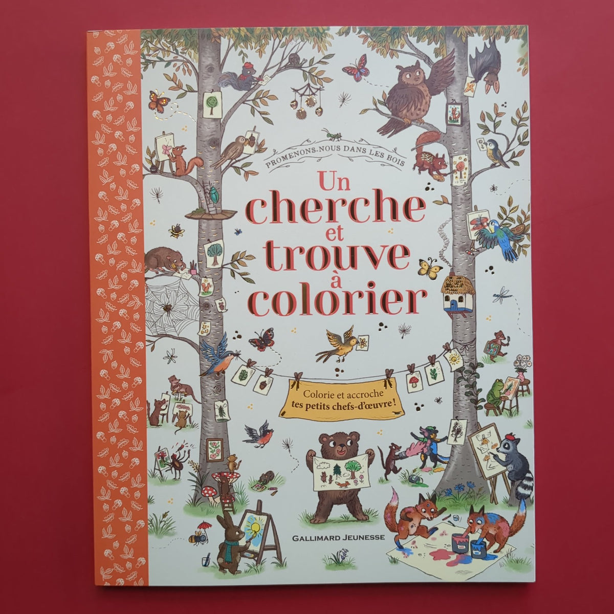 Promenons-nous dans les bois - Un cherche et trouve à colorier ...