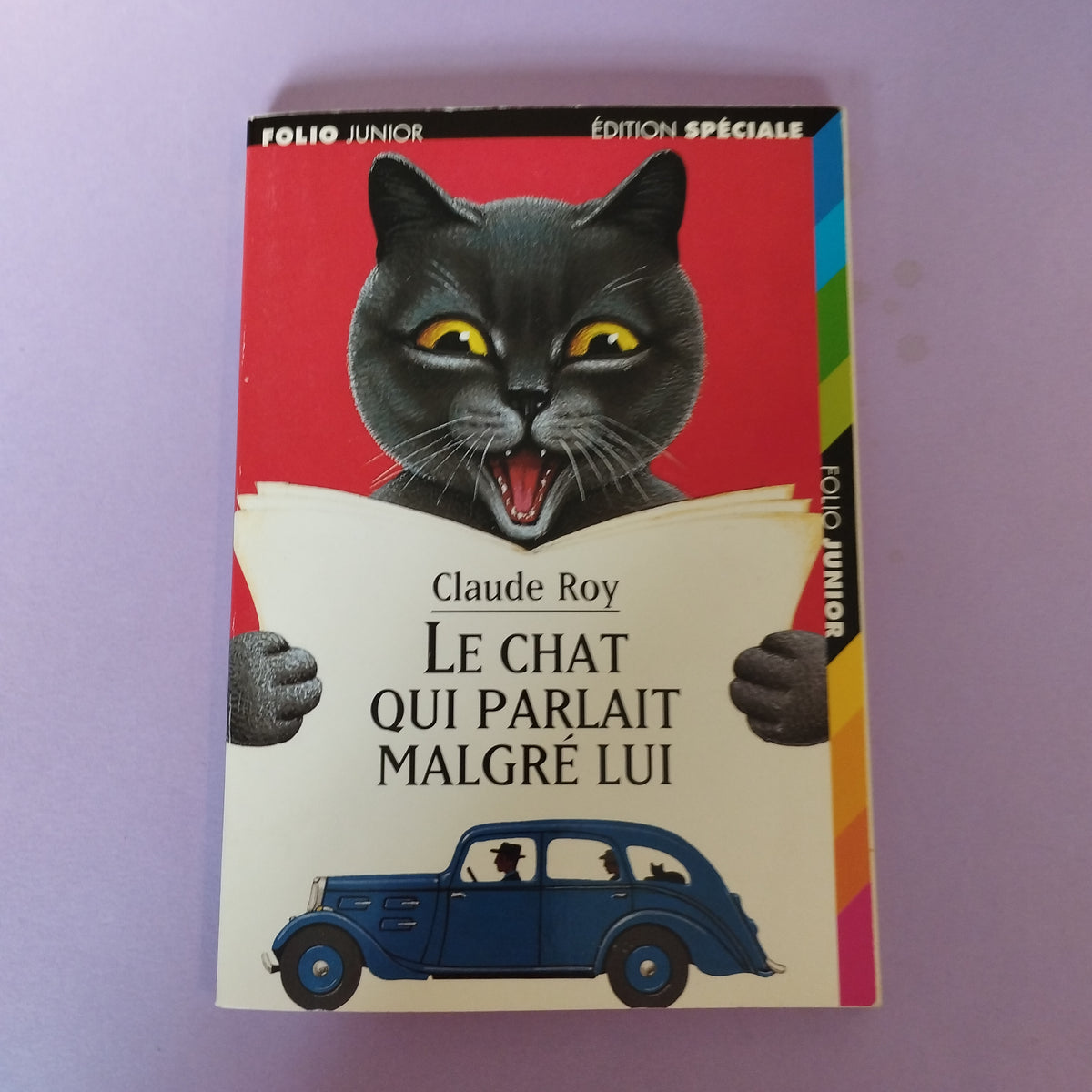 Le chat qui parlait malgré lui – Librairie William Crocodile