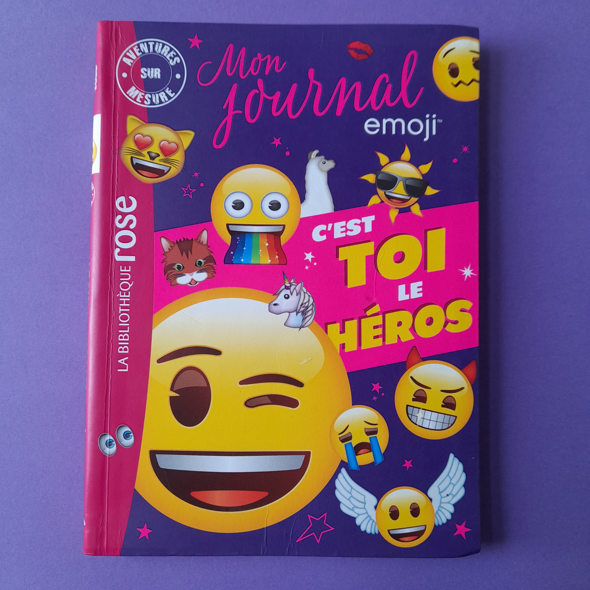 Mon journal Emoji. C'est toi le héros ! – Librairie William Crocodile