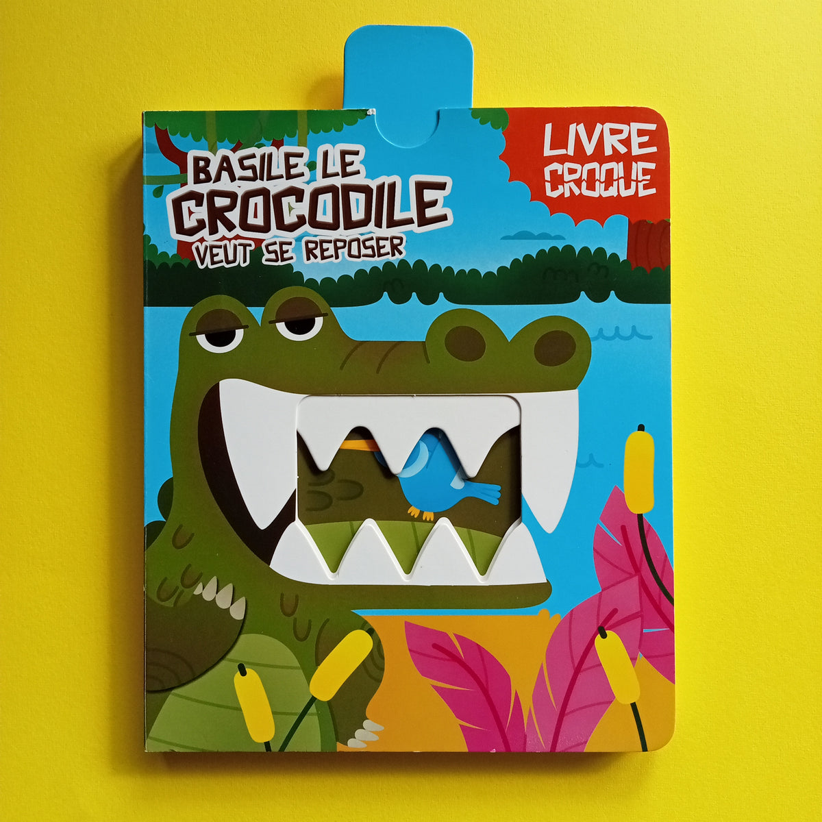 Basile le crocodile veut se reposer – Librairie William Crocodile