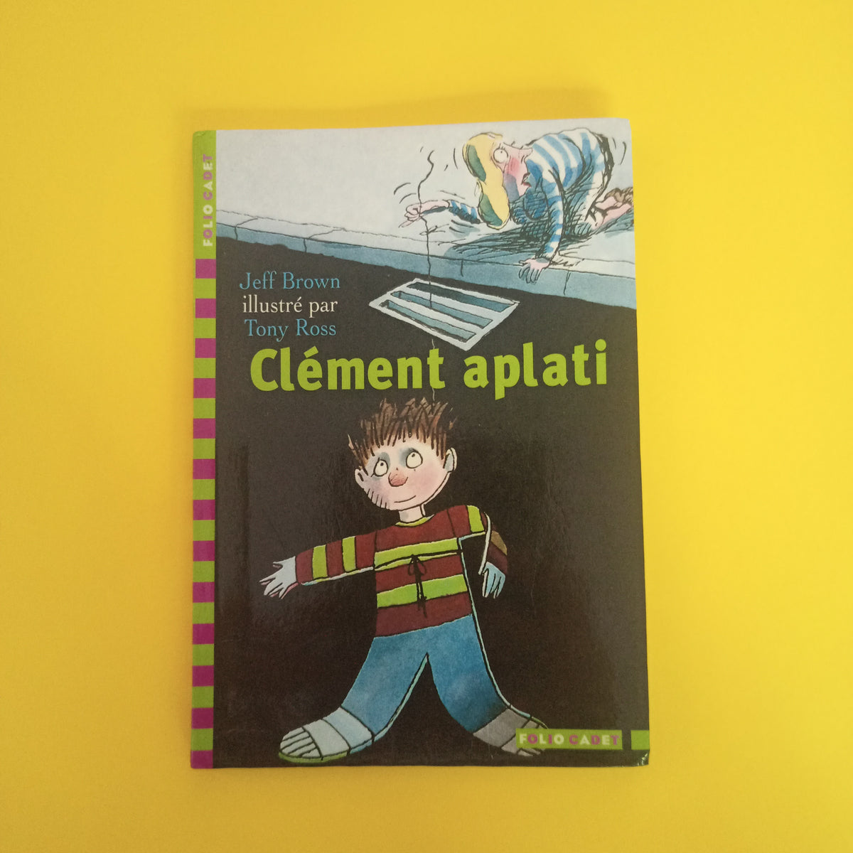 Clément aplati – Librairie William Crocodile
