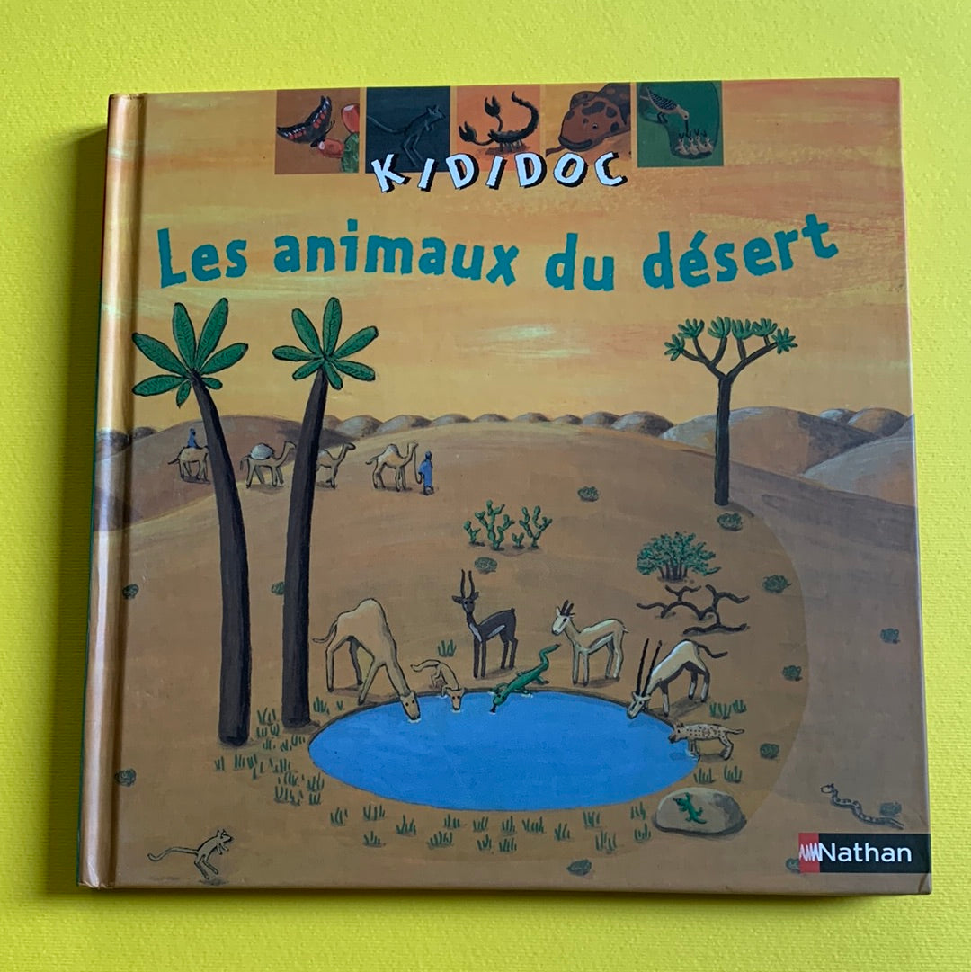 Kididoc. Les animaux du désert – Librairie William Crocodile