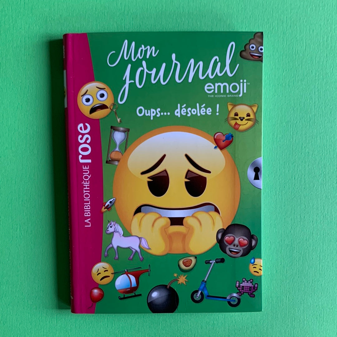 Mon journal emoji. 08. Oups... désolée ! – Librairie William Crocodile